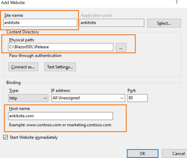 Deploying A Blazor Application On IIS